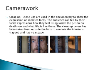 Inside death row - Documentary analysis | PPTX