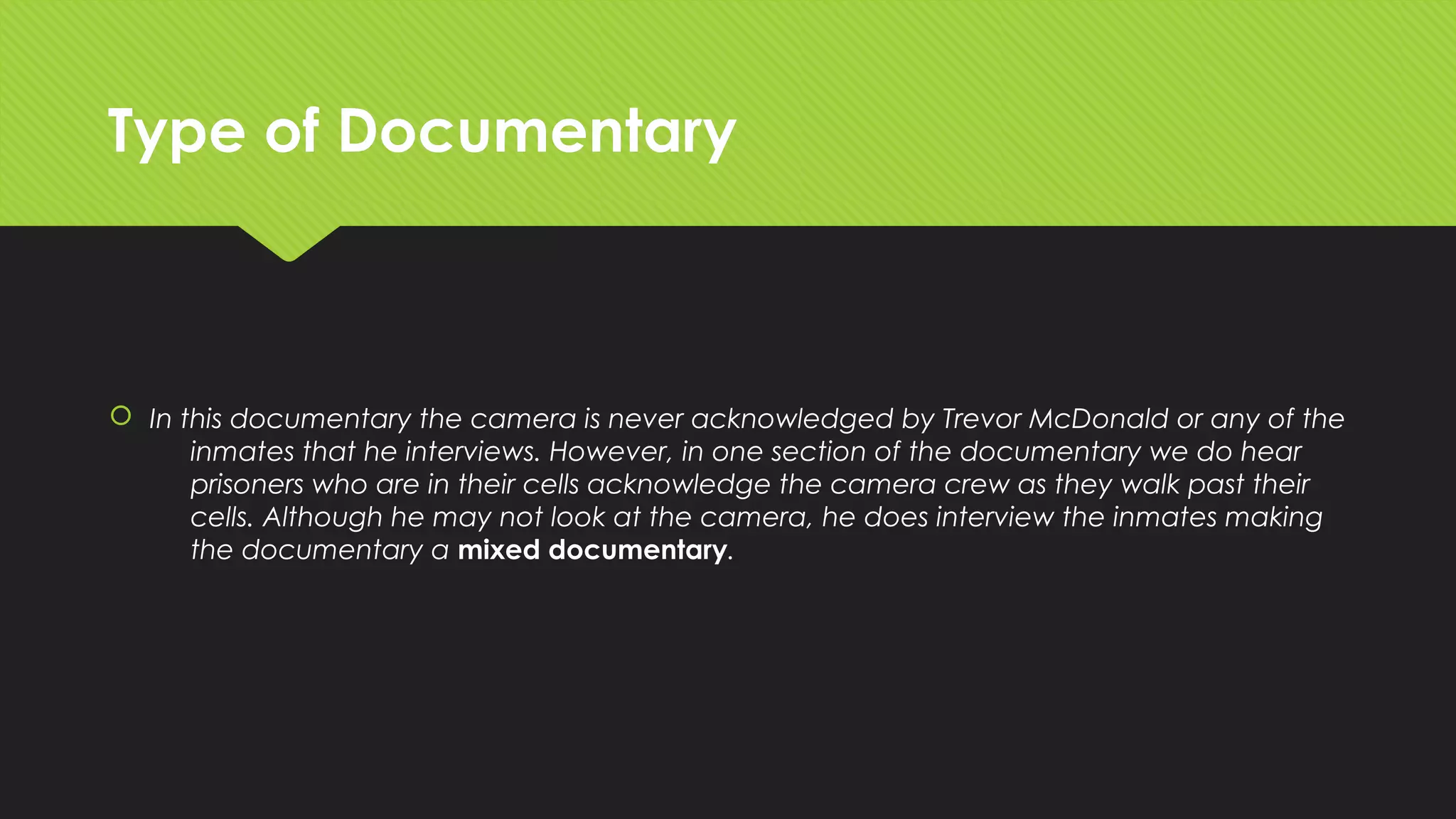 Inside death row with trevor mcdonald | ODP