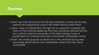 Inside death row with trevor mcdonald | ODP