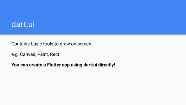 Inside Flutter: Widgets, Elements, and RenderObjects | PPT Inside Flutter: Widgets, Elements, and RenderObjects | PPT