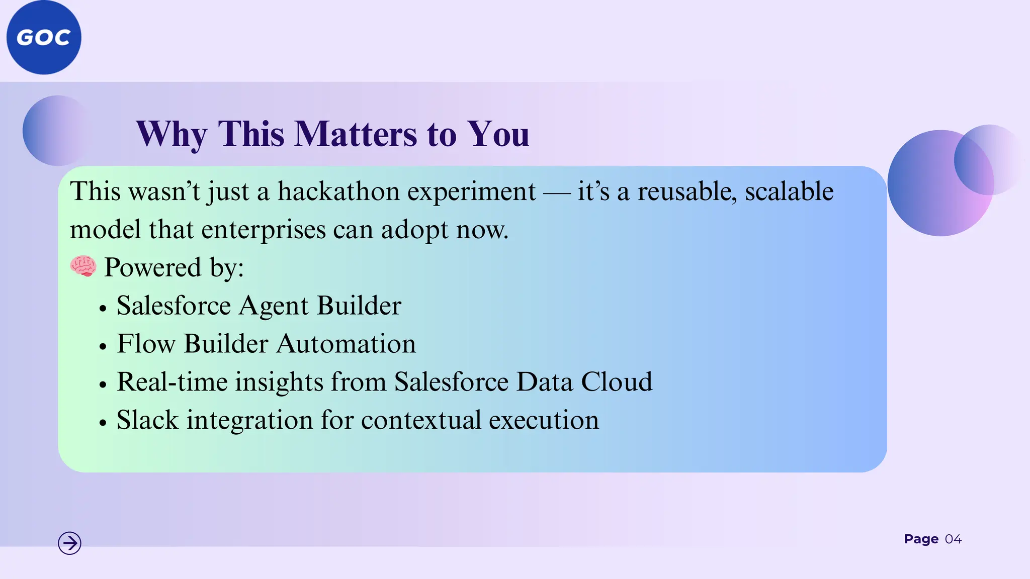 Slack Meets Salesforce: The GetOnCRM Blueprint | PDF