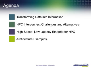Accelerating HPC with Ethernet | PPT