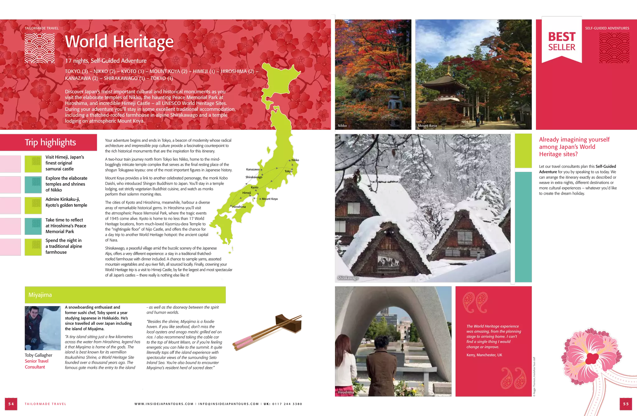 Inside japan self-guided adventures & experiences | PDF
