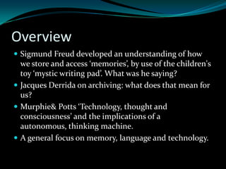 Inside ‘Mind’ And Technology | PPTX