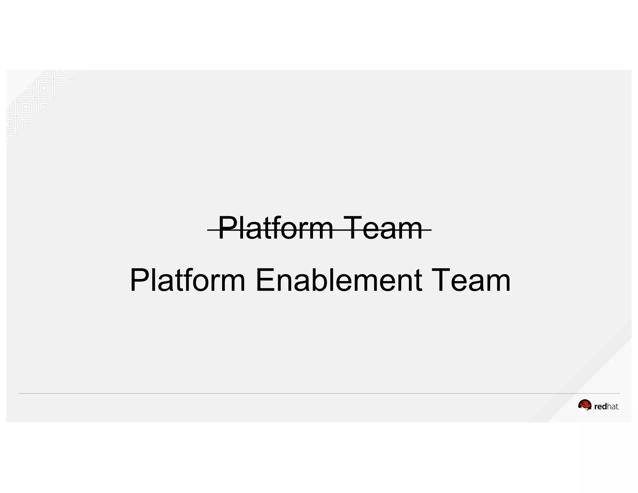 Inside mind of a successful platform architect / Gartner APPS 2016 | PDF