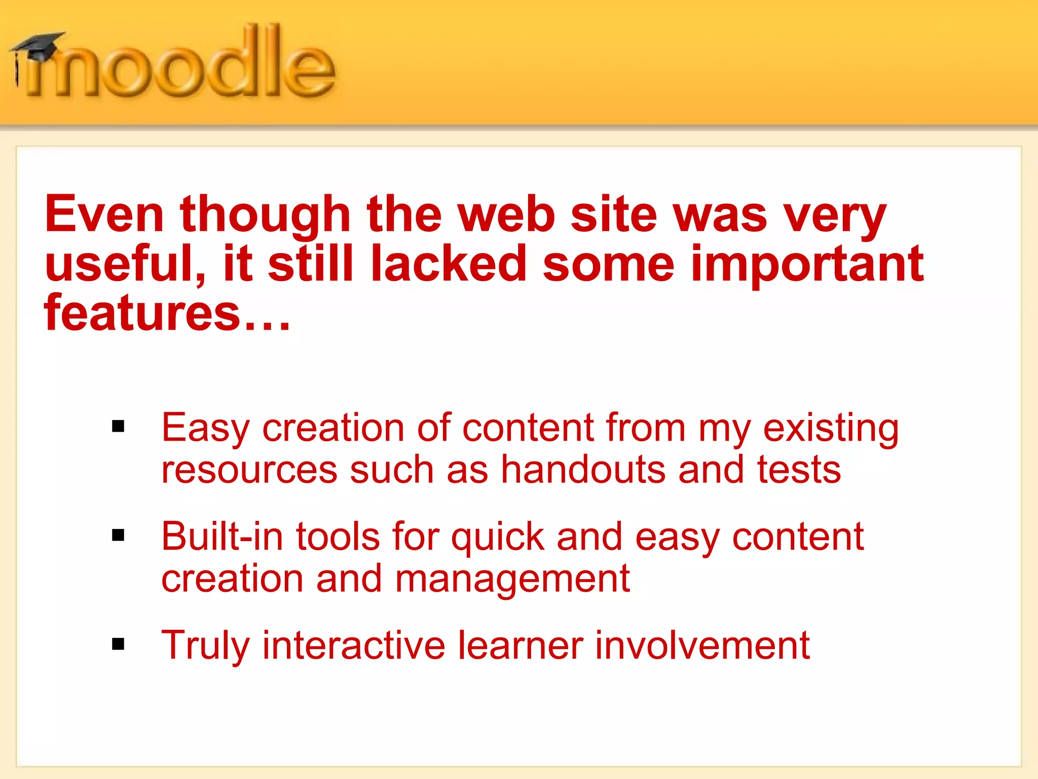 Inside Moodle | PPT