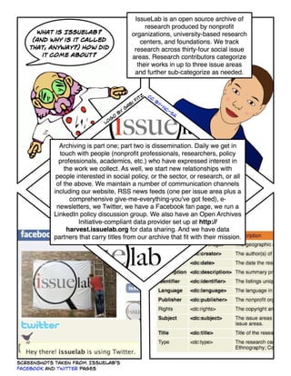 Inside OER: IssueLab's Lisa Brooks on Opening Up Research | PDF