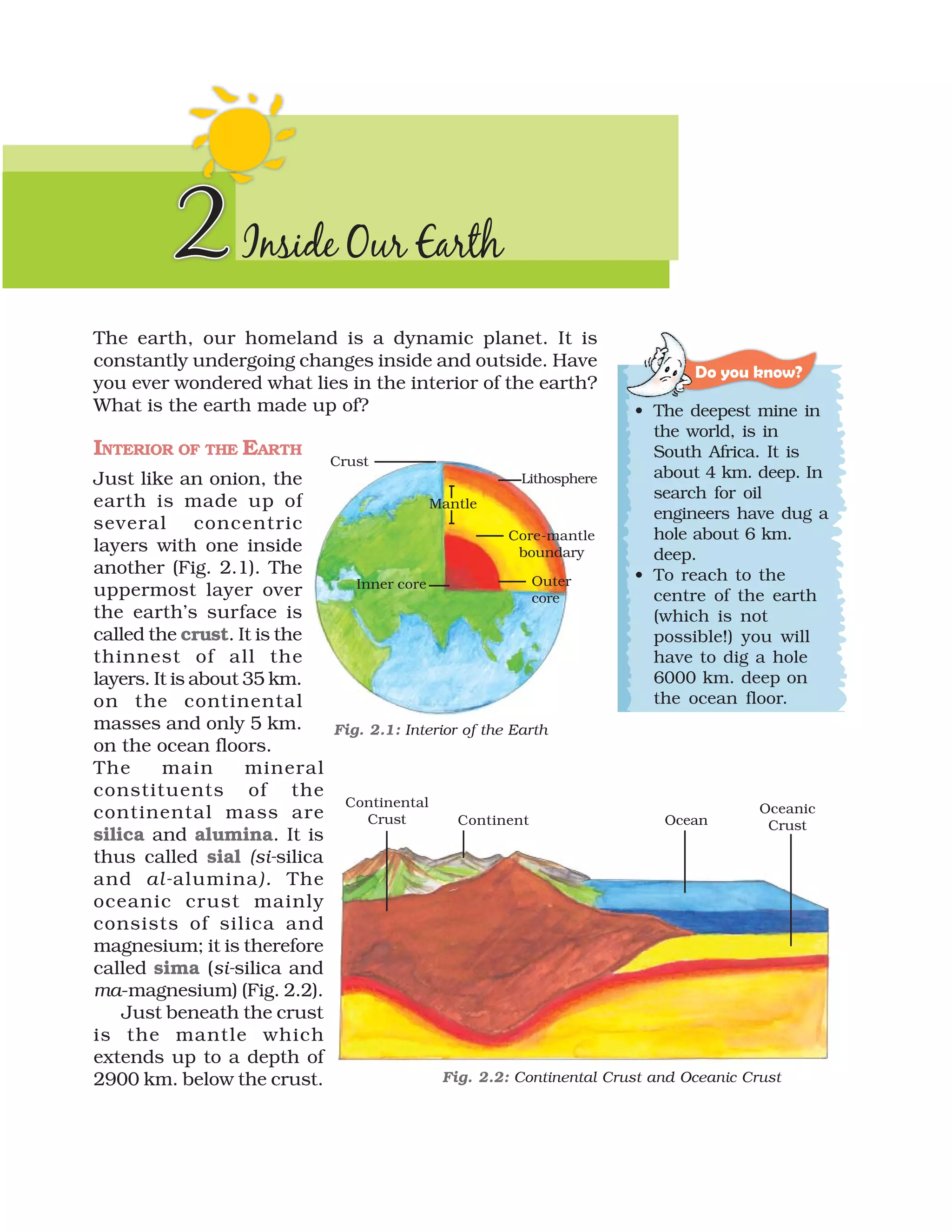 Inside our earth | PDF