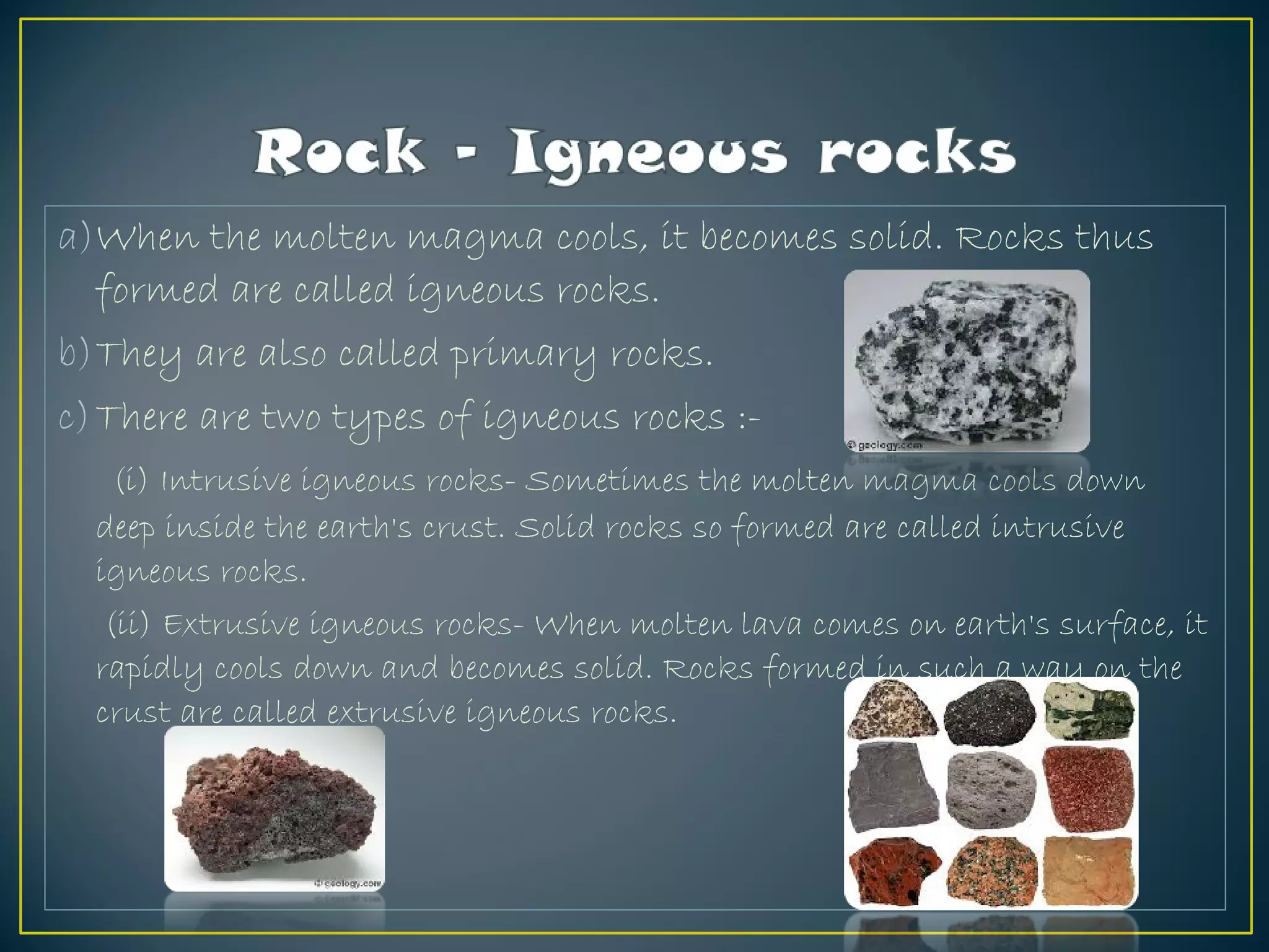 Inside our earth | PPT