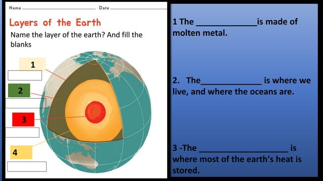 Inside our earth. | PPTX | Geology | Science