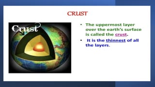 Inside our earth grade 7 GS | PPTX