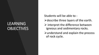 Inside our earth grade 7 geogyan | PPT
