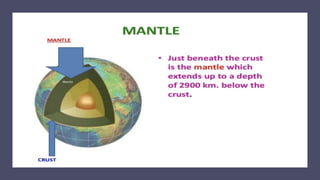 Inside our earth grade 7 geogyan | PPT