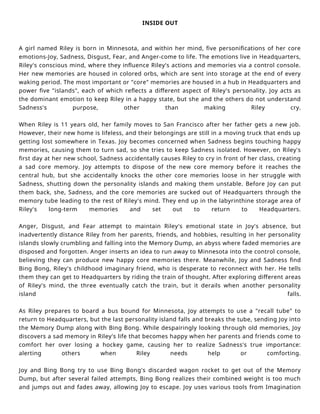 INSIDE OUT. documents for grade 7 learners | DOCX