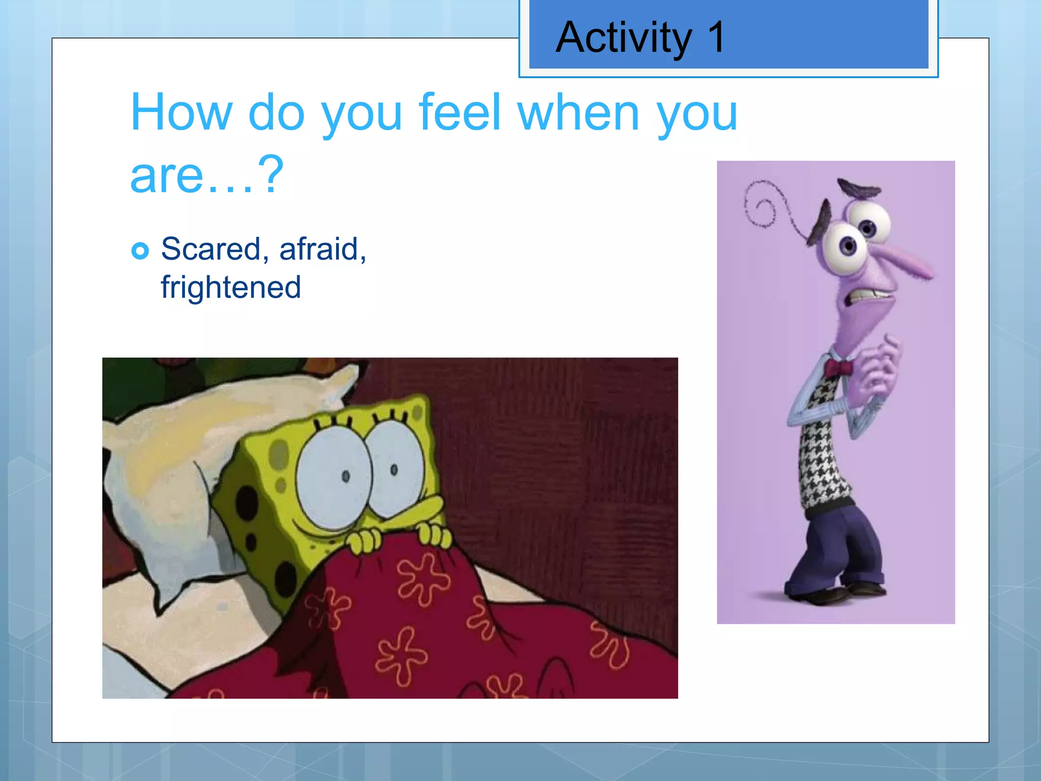 Inside out emotions for 6th primary a1-a2 students. | PPTX