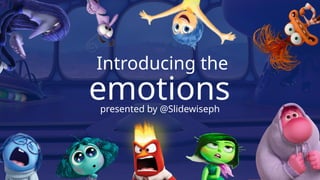 Inside Out Inspired Presentation for Classroom Use | PPTX