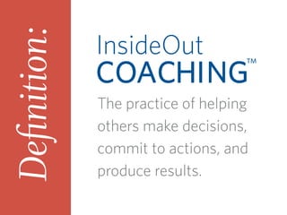 InsideOut Coaching | PDF
