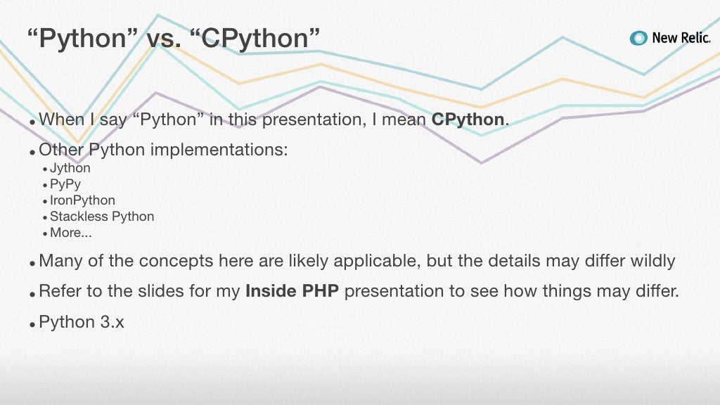 “python” Vs “cpython” When I