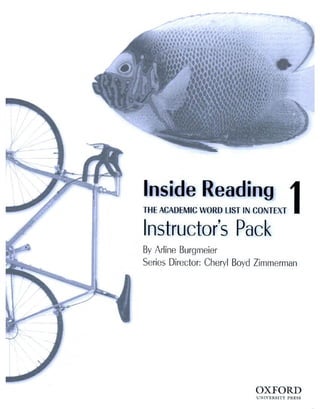 Inside reading 1 instructor's pack | PDF