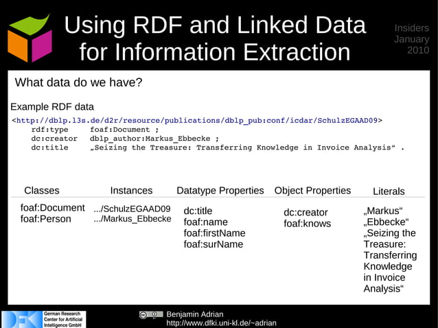 Using the Web of Data for Information Extraction | PDF | Databases | Computer Software and ...