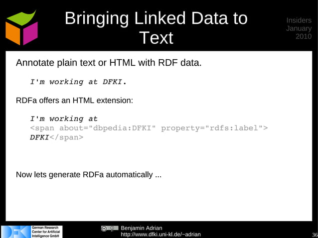 Using the Web of Data for Information Extraction | PDF | Databases | Computer Software and ...