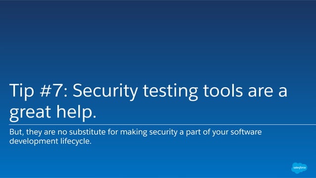 Insider's Guide to the AppExchange Security Review (Dreamforce 2015) | PPT