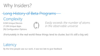 Inside the Windows Insider Program | PPTX | Operating Systems ...