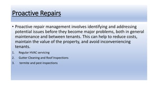 Insider Tips for Tenant Management Success | PPTX | Real Estate ...