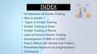 Comprehensive Guide to Insider Trading Laws and Impact | PPTX