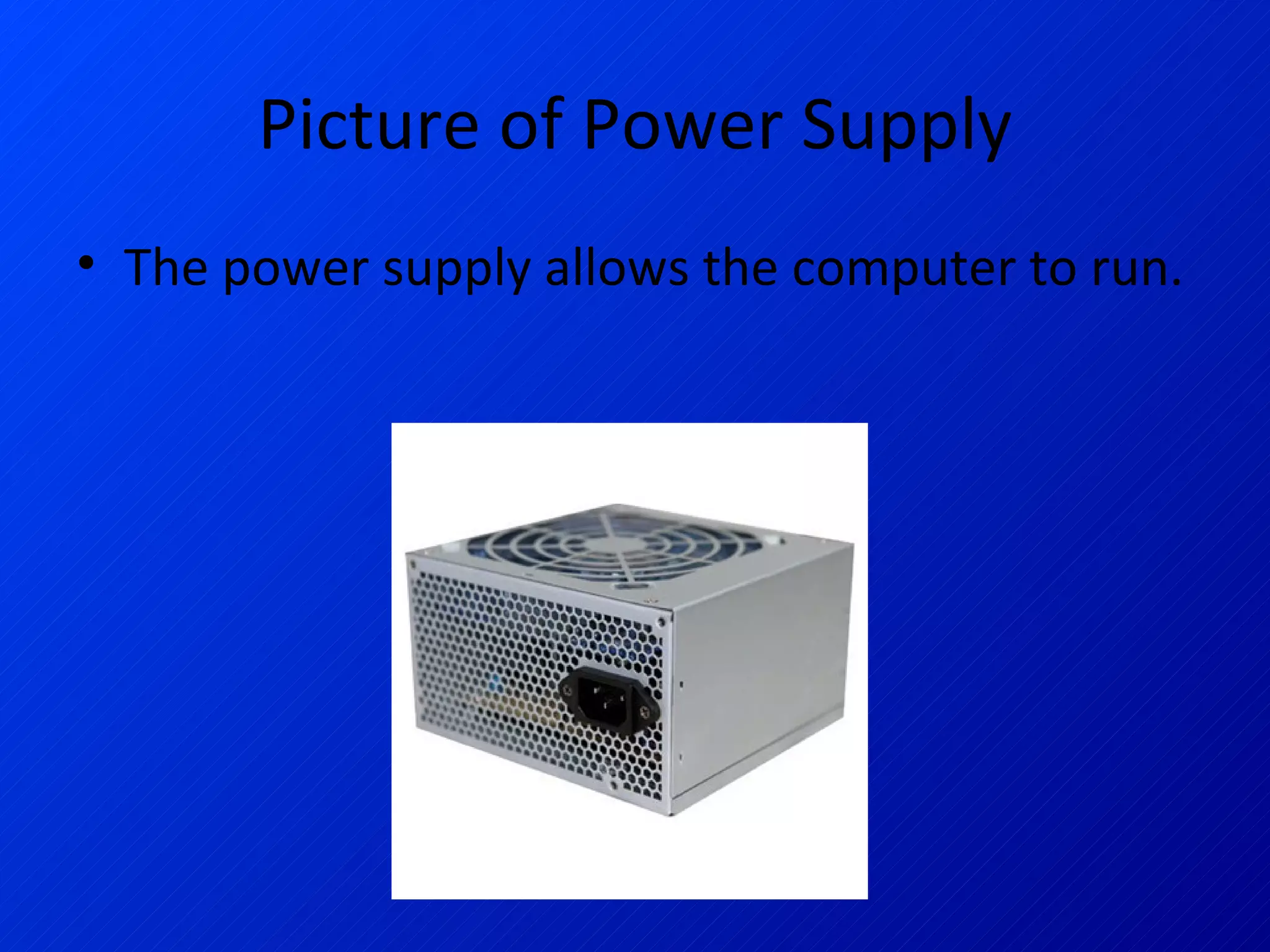 Insides Of A Computer Workstation | PPT