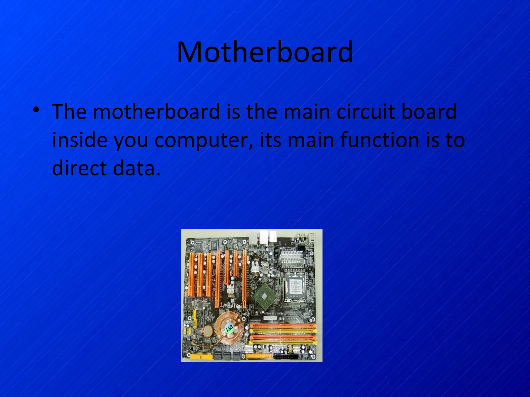 Insides Of A Computer Workstation | PPT