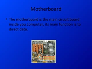 Insides Of A Computer Workstation | PPT