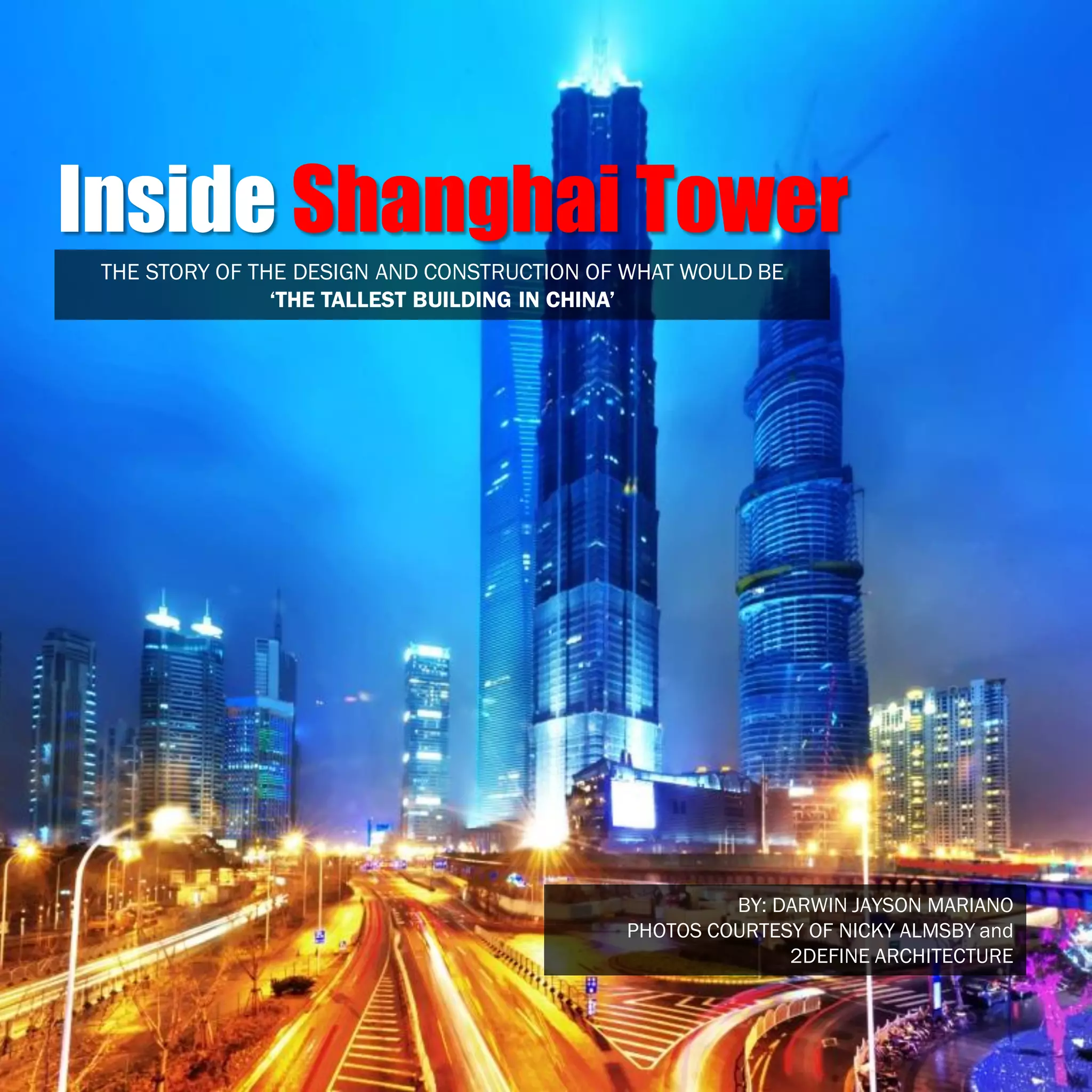 Inside Shanghai Tower - Exclusive interview with Chief Architect ...