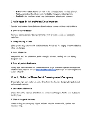 Inside SharePoint Development and Integration | PDF