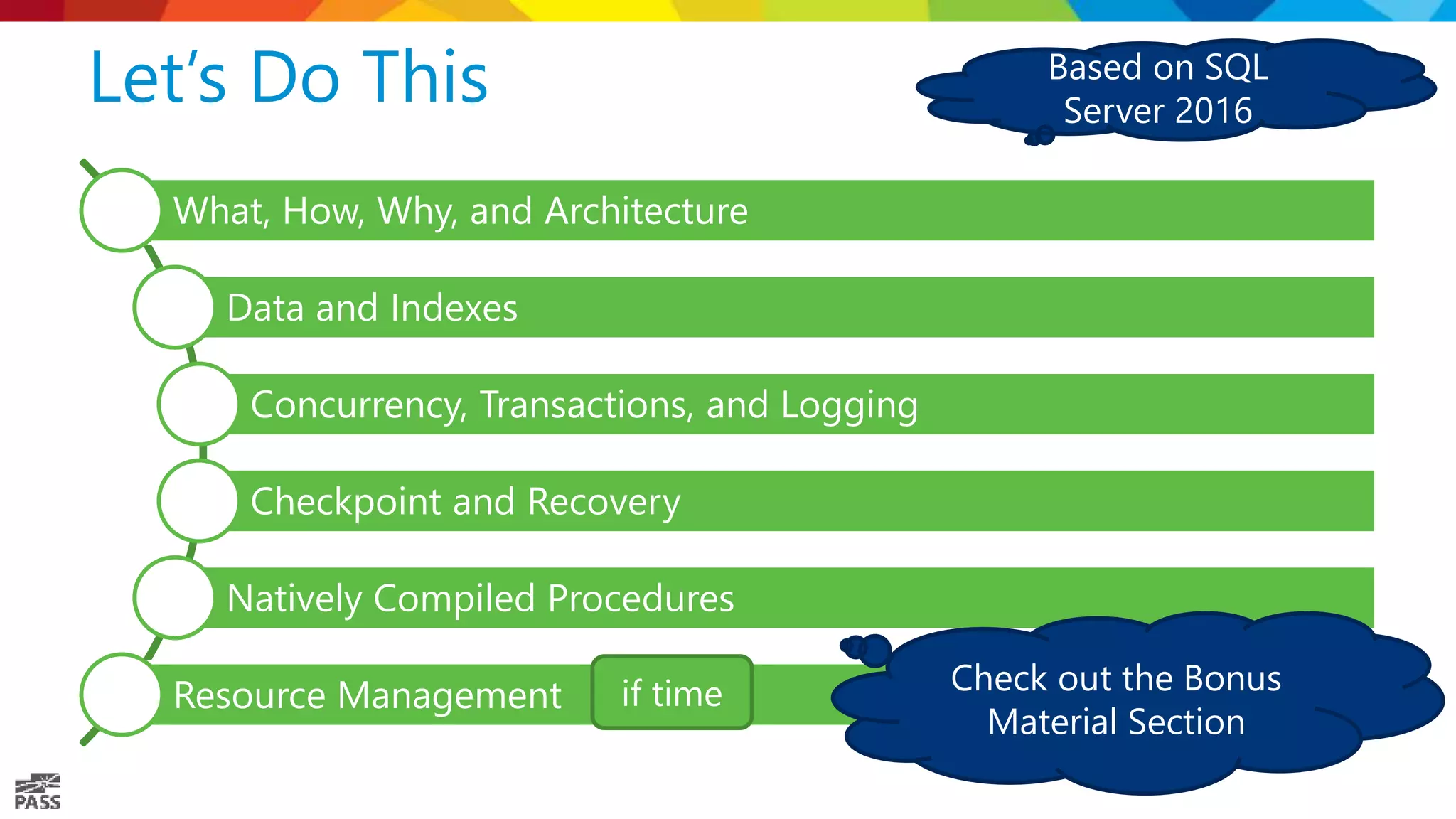Inside SQL Server In-Memory OLTP | PPT