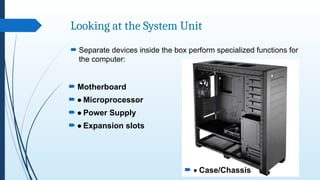 Inside System Unit and fundamentals .pptx