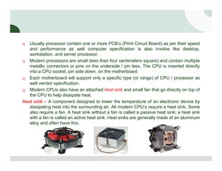 Inside the computer | PDF