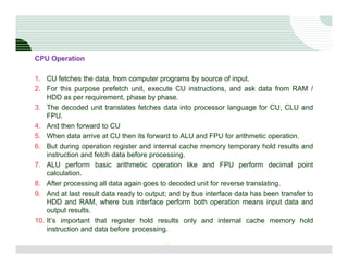 Inside the computer | PDF