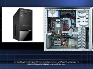 Inside the computer intro | PPT