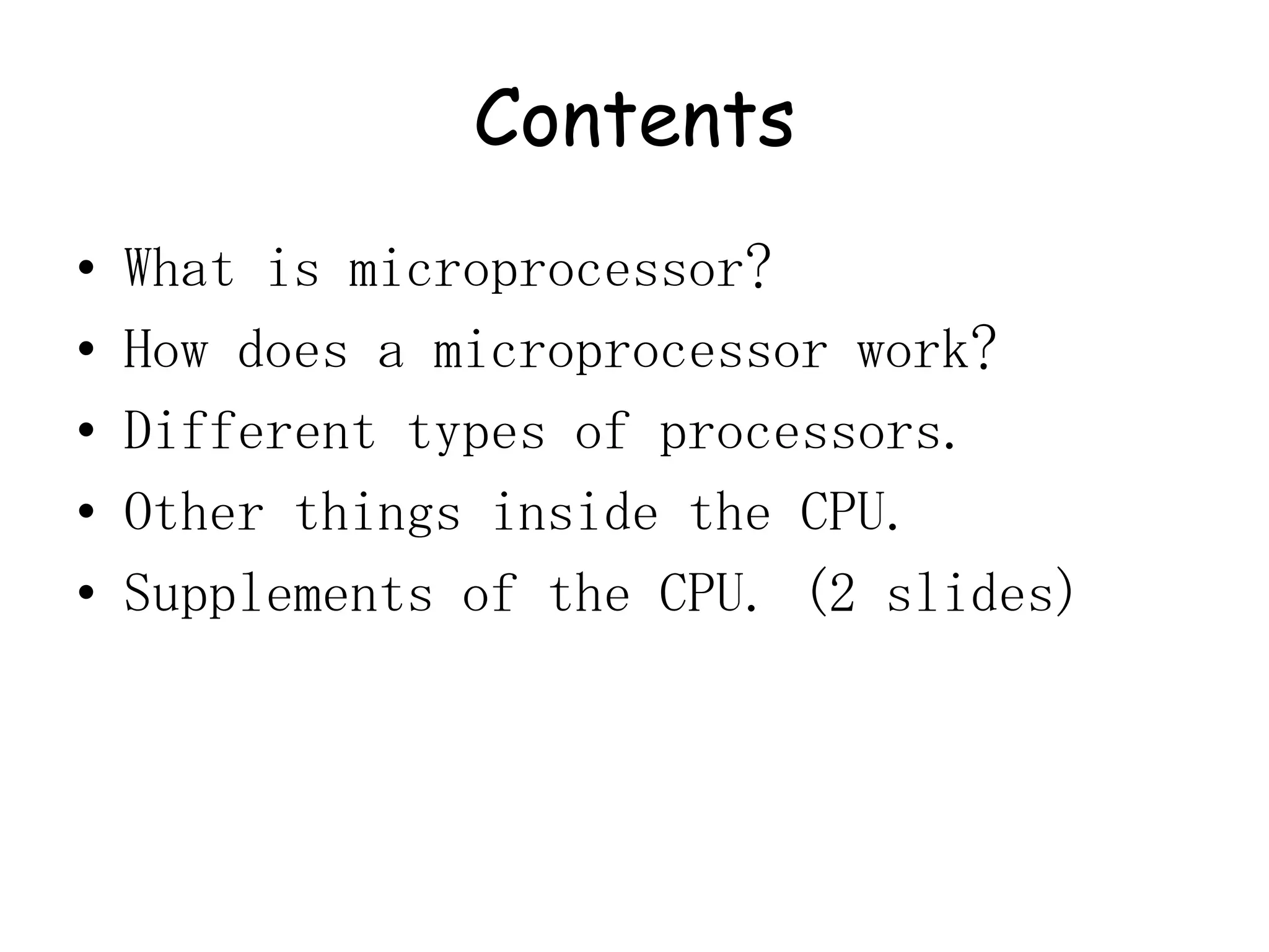 Inside the CPU | PPTX