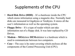 Inside the CPU | PPTX