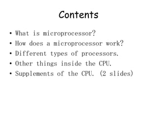 Inside the CPU | PPTX