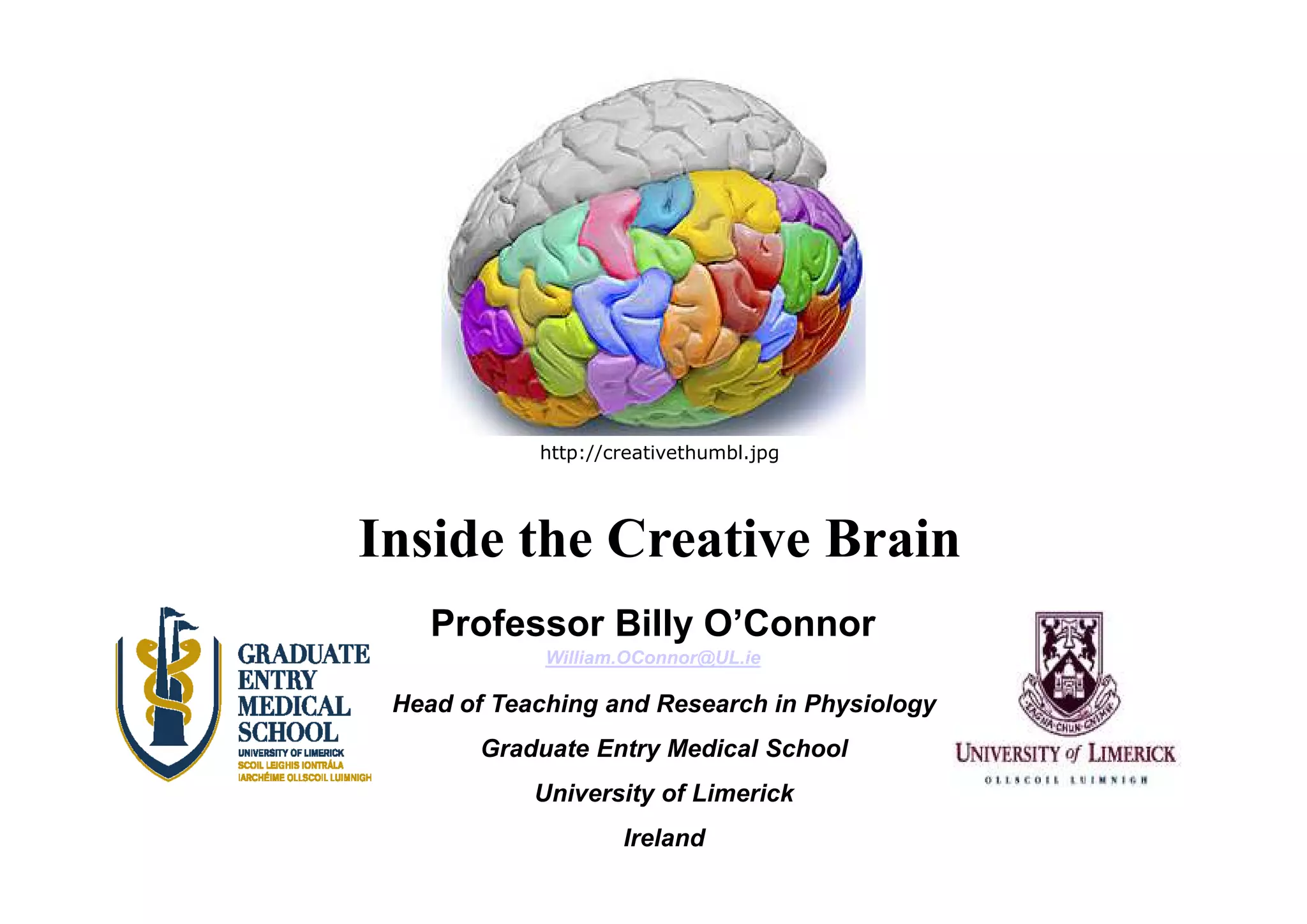 Inside The Creative Brain | PDF | Hobbies & Interests