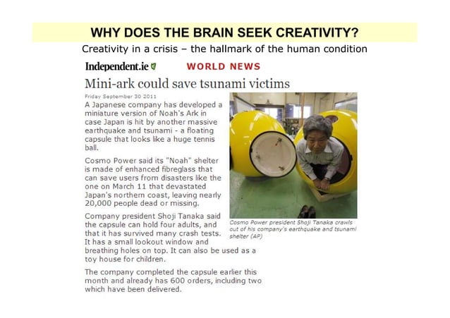 Inside The Creative Brain | PDF | Hobbies & Interests