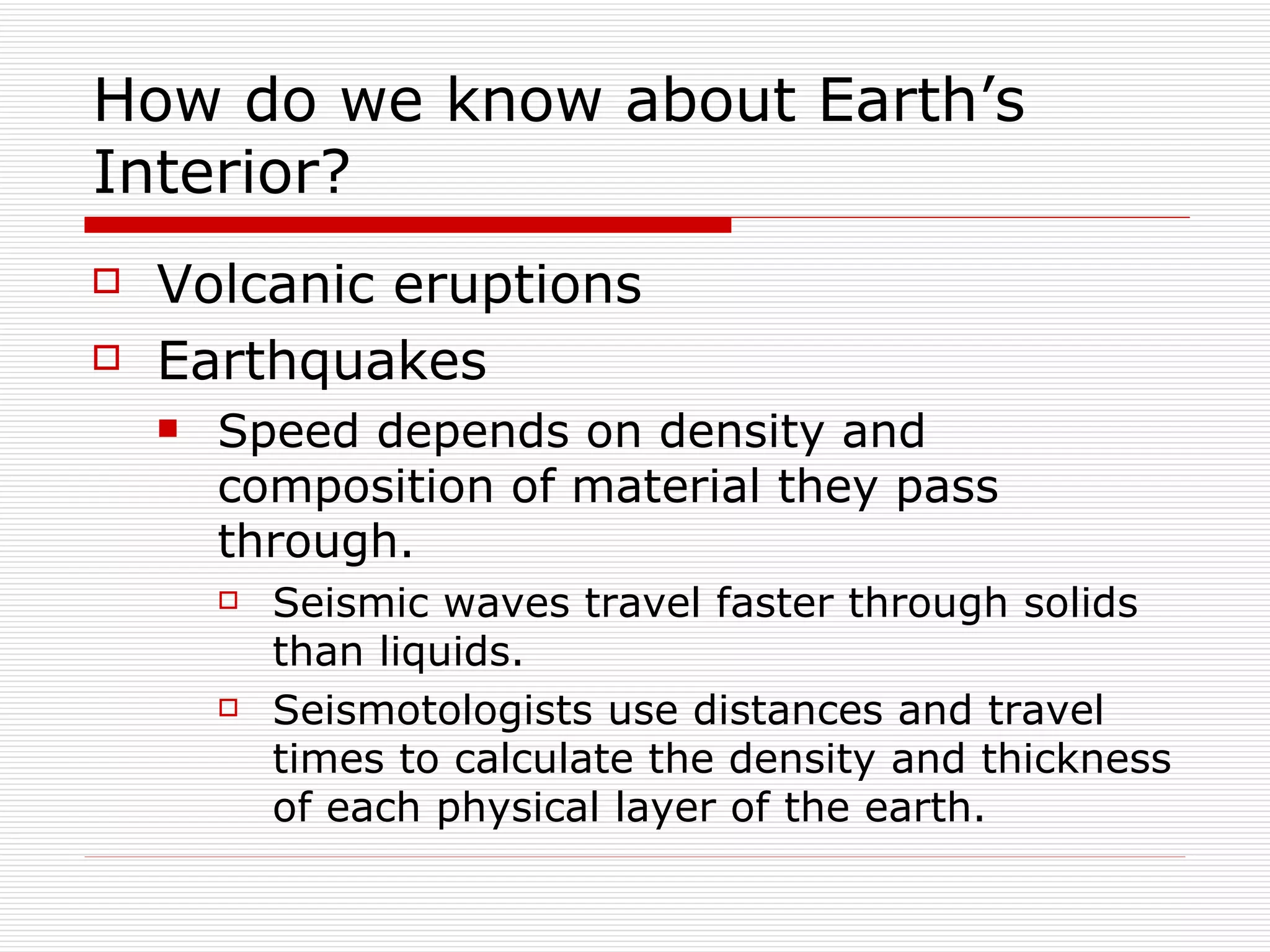 Inside The Earth | PPT