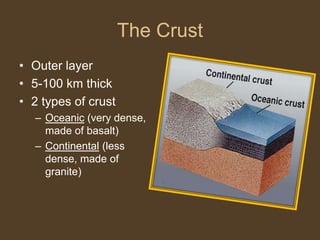 Inside the earth | PPTX | Geology | Science