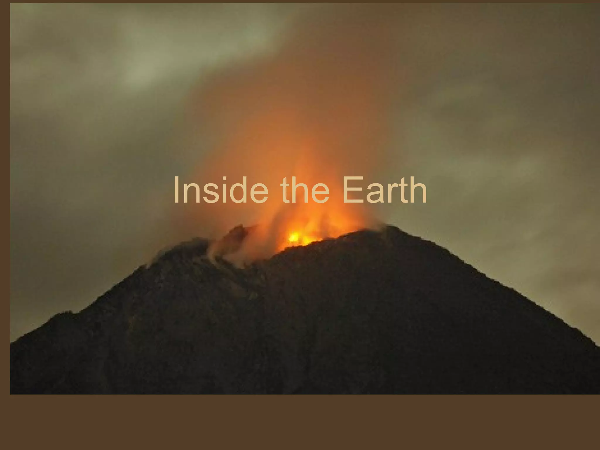 Inside the earth | PPT