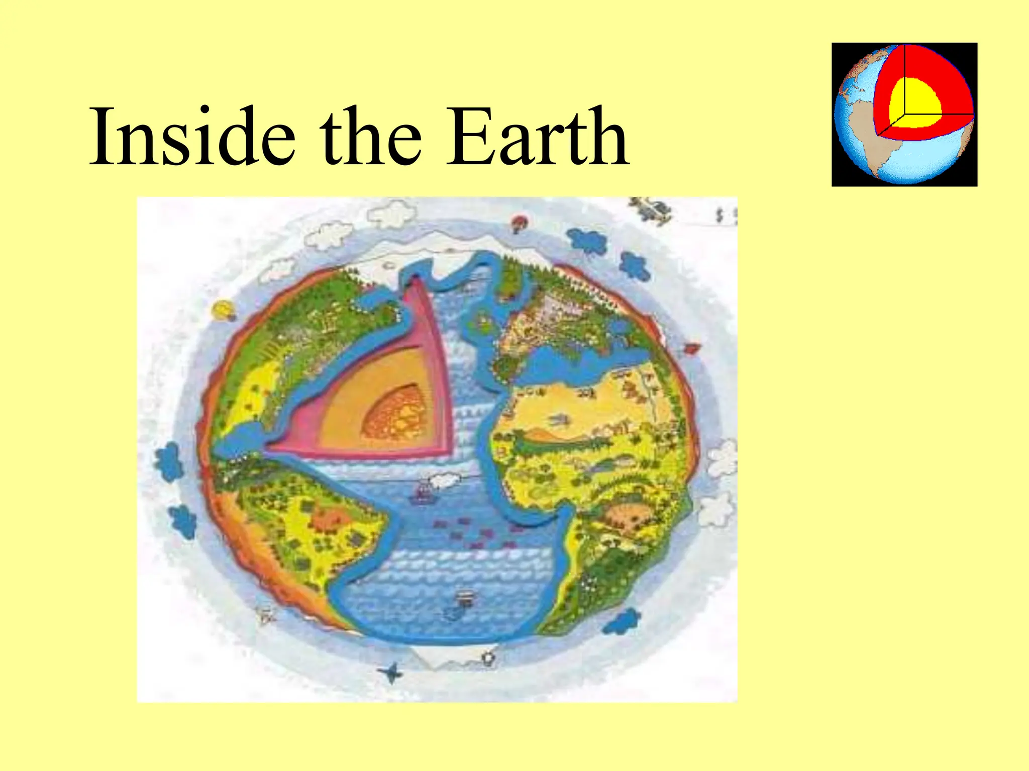 Class 7 chapter 2 geography inside our earth ppt x | PPT