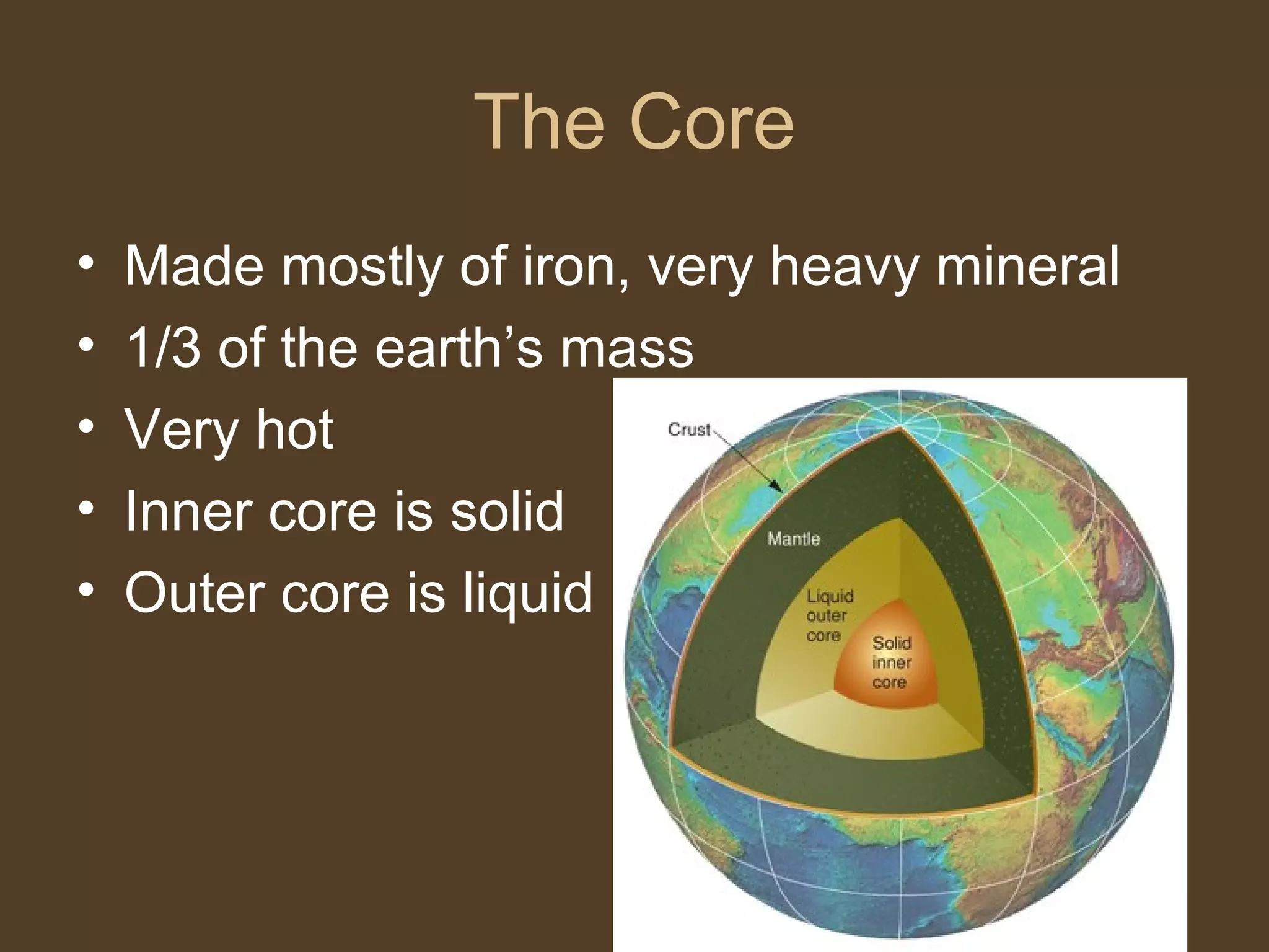Inside the Earth ppt | PPT | Geology | Science