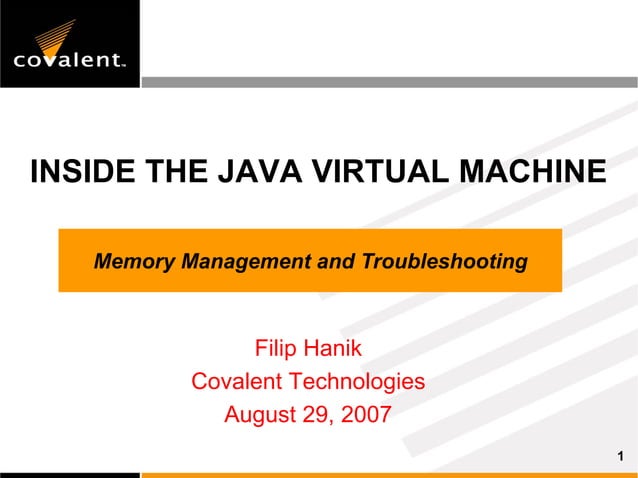 Inside The Java Virtual Machine | PDF
